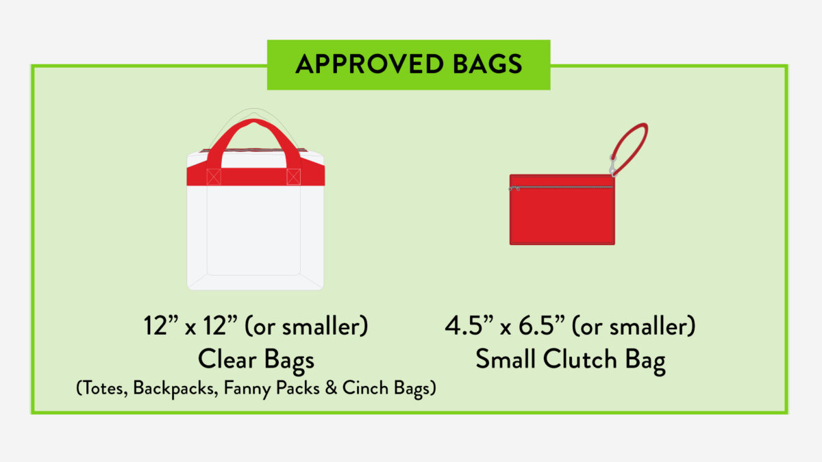 Clear Bag & Prohibited Items - Huntington Bank Field